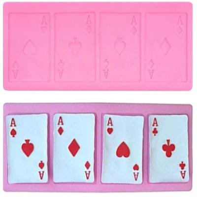 Silicone Mould Playing Card - Beetlekrafts