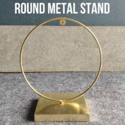 Golden Metal Hoop Stand- All Sizes - Beetle Krafts
